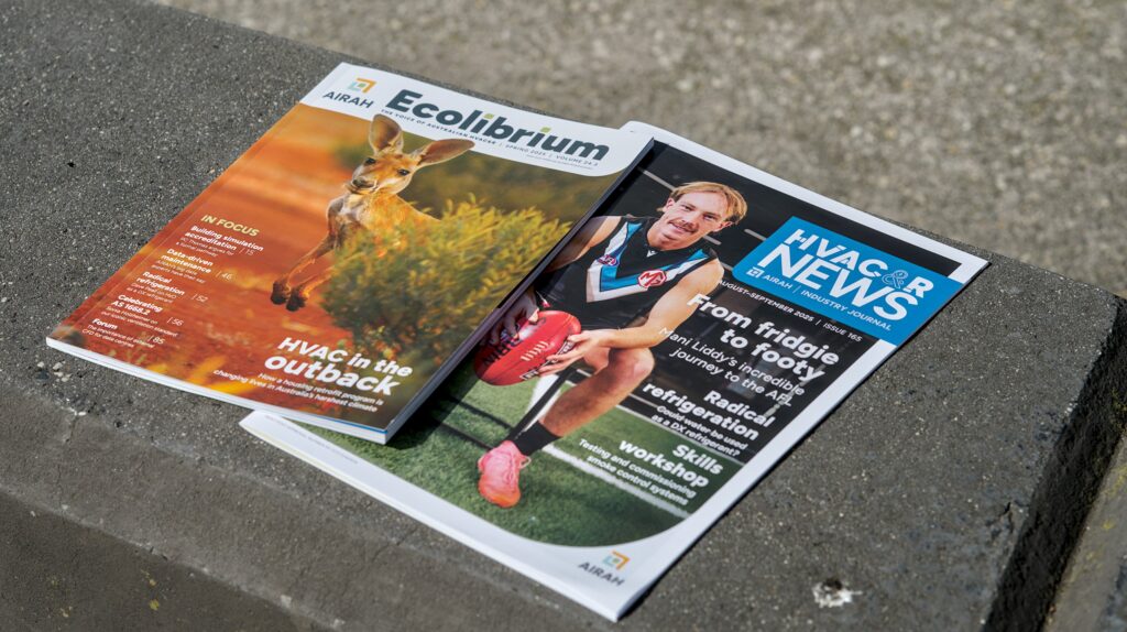 Latest editions of AIRAH publications now available in print | HVAC&R News